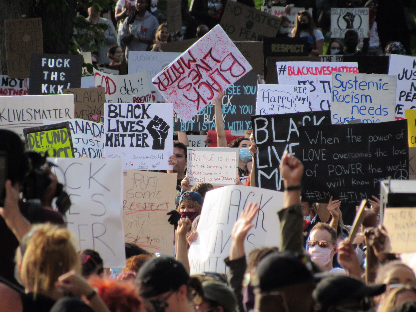 One year later, Edmontonians reflect on historic BLM protest | The Sprawl