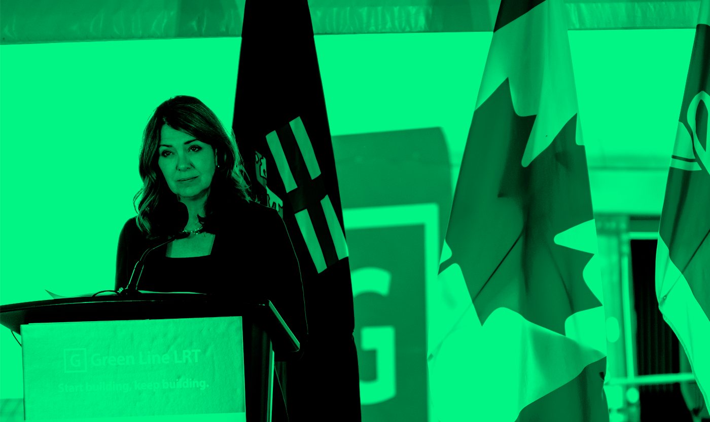 All aboard Danielle Smith’s version of the Green Line | The Sprawl