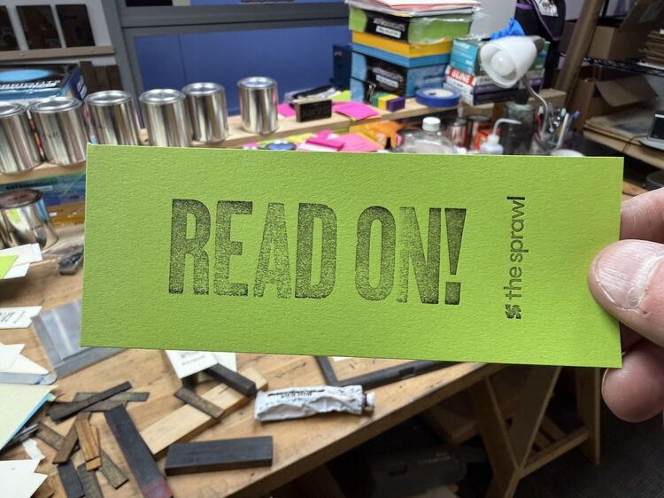 Some good news about The Sprawl—and a few library letters | The Sprawl